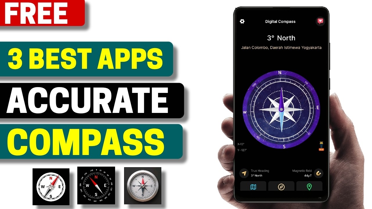 3 Best Free Accurate Compass Apps for Android 2026