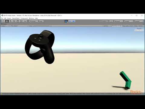 Learn Virtual Reality with Unity Creating the Gun Prefab | packtpub com - Mind Luster