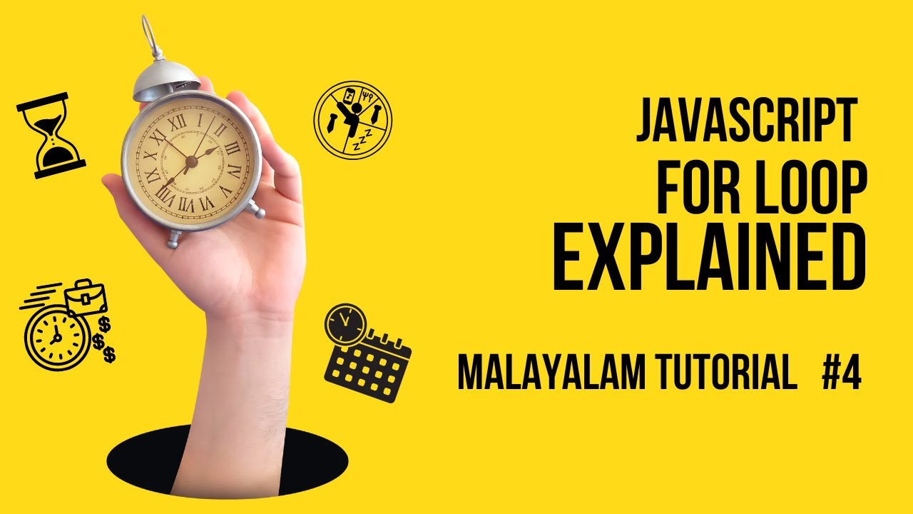 JavaScript For Loop Explained | Step-by-Step  Malayalam  Tutorial