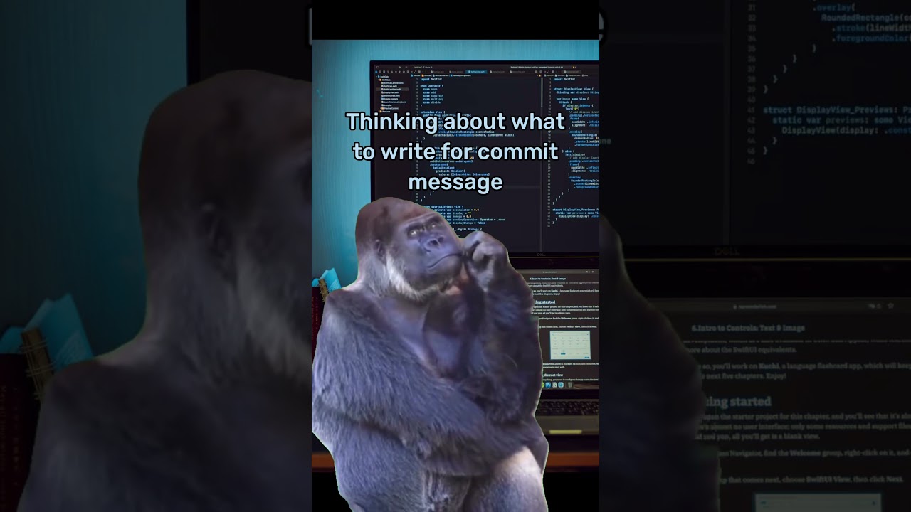 Thinking What to Write in The Github Commit Message