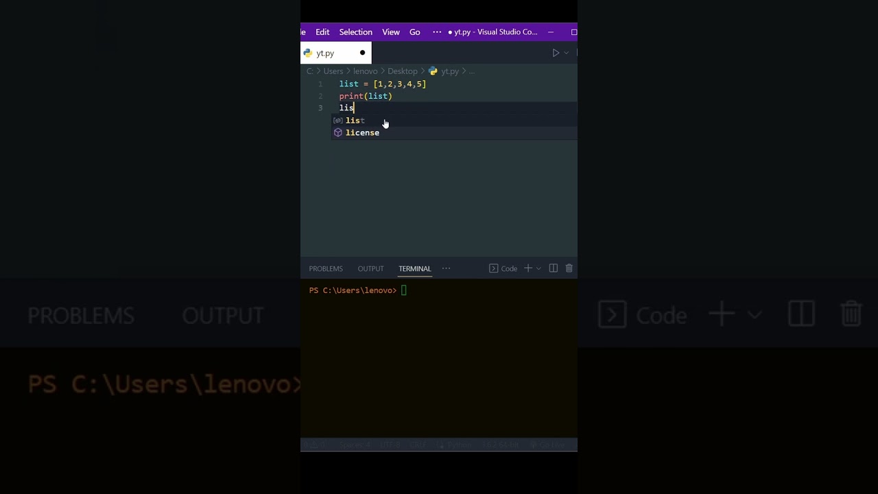 How remove any element from the list
