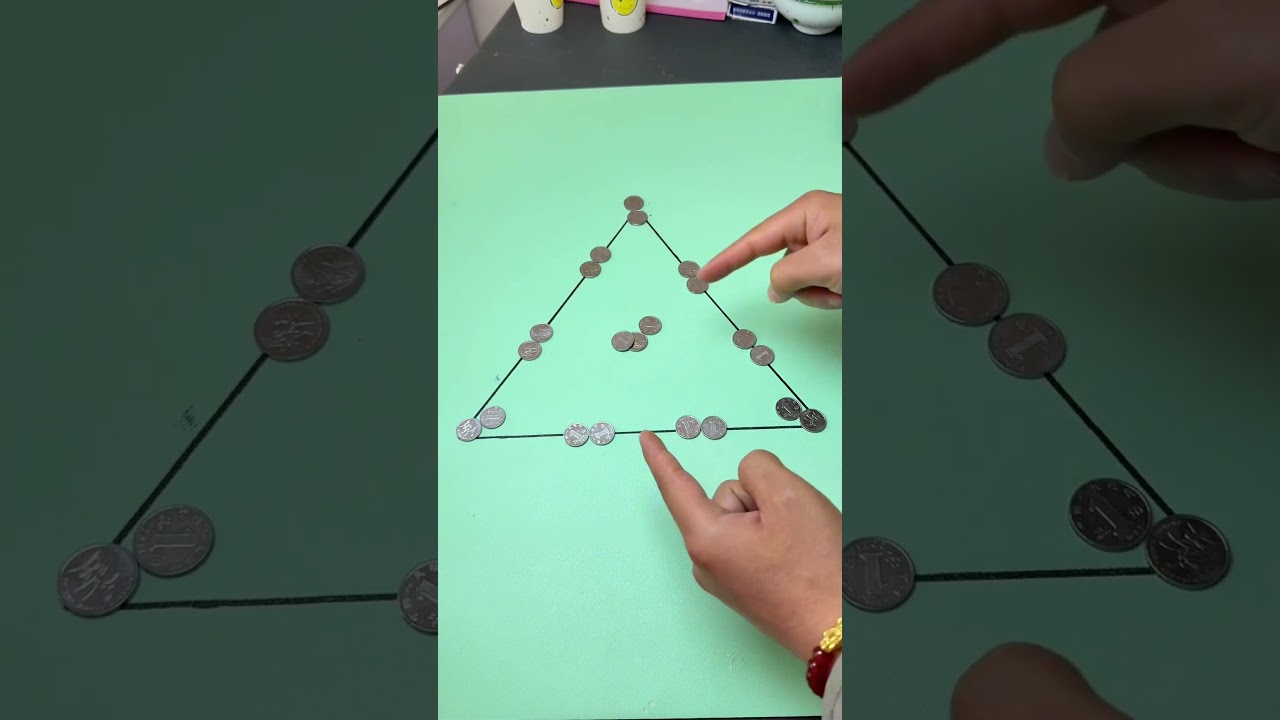 Can you explain where the three missing coins went?#puzzle#iq#iqtest