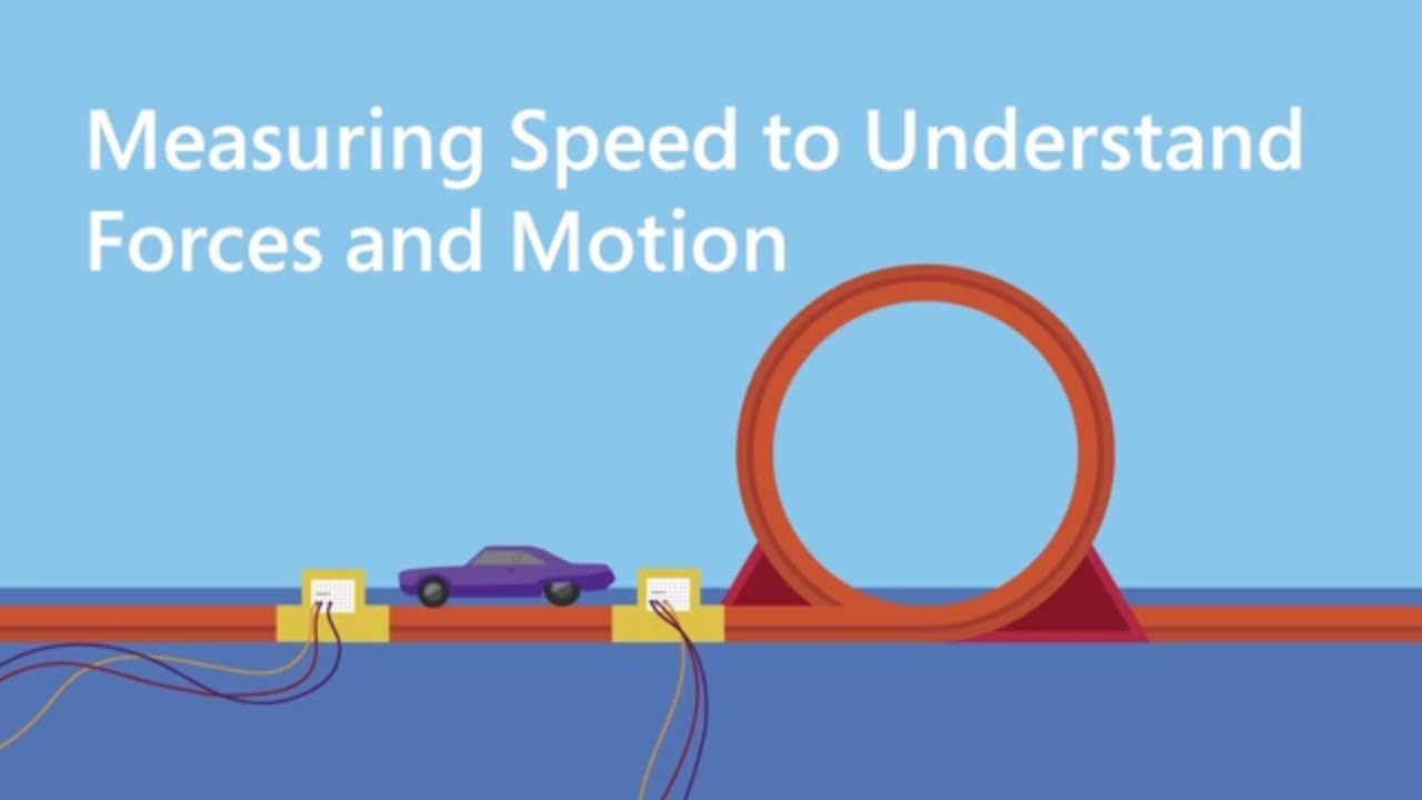 Measuring Speed to Understand Forces and Motion