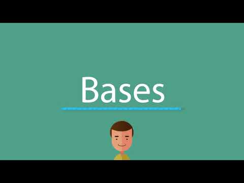 Bases pronunciation