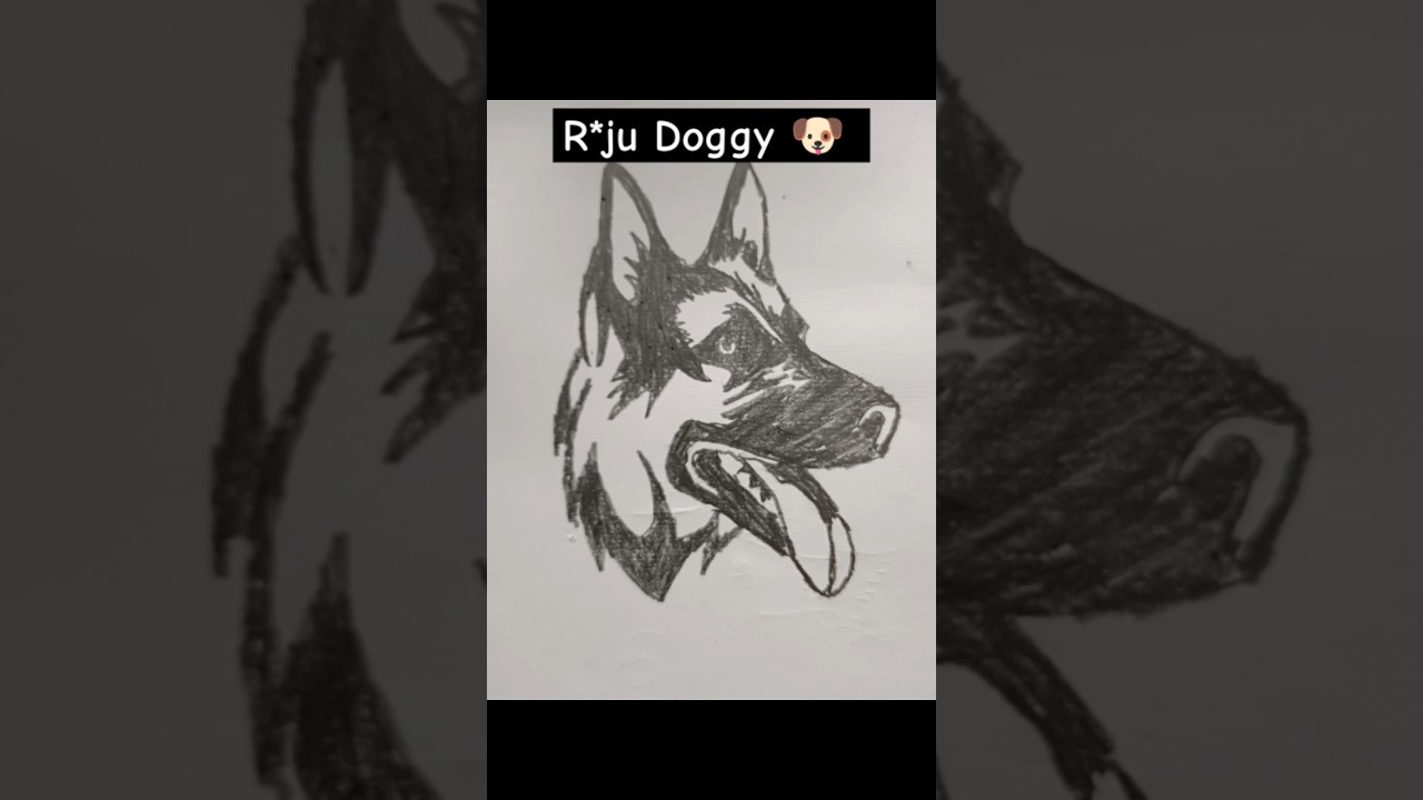 R*ju Doggy 🐶 Drawing  #arpitbala #arpitbalaclips #arpitbalaedit #arpitbalamemes #arpitbalamemes