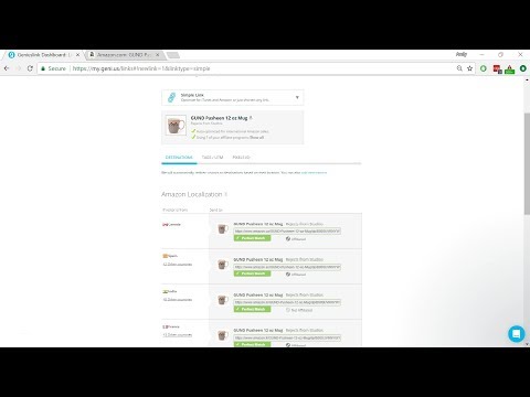 Building Amazon Associates Affiliate Links with Genius Link