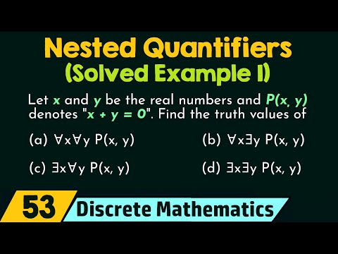 Learn Nested Quantifiers Solved Example 1 - Mind Luster