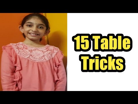 15 Table Tricks l Maths Tables l Easy Learning l by Nidhi & Sraddha's Show