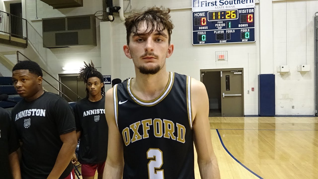 Rylan Houck has 18 points: Oxford downs Hartselle 53-42