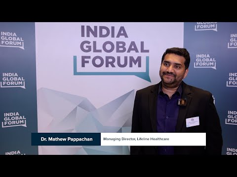 Dr Mathew Pappachan, MD, Lifeline Healthcare at IGF ME&A - Unleashing Ambitions 2023