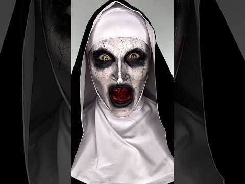 The Nun Makeup Transformation! #TheNun #TheNun2 #TheNunMakeup #transformation #tutorial