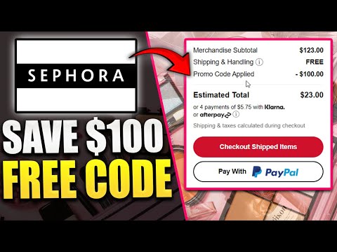 use THIS Sephora Promo Code to get FREE MAKEUP (VERIFIED) Sephora Coupon Codes ππ
