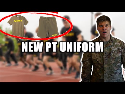 NEW ARMY PT UNIFORMS!