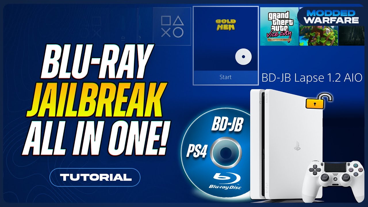 Using a single Blu-ray disc to fully Jailbreak the PS4 Offline