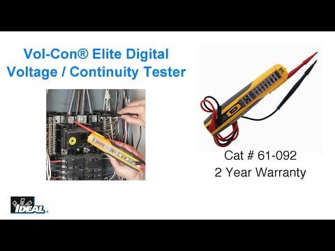 IDEAL 61-092 Vol-Con Elite Tester