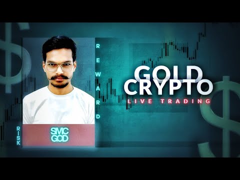 Bitcoin Live Trading crypto & XAUUSD Live | Scalping trading strategy @Trendhackerofficial