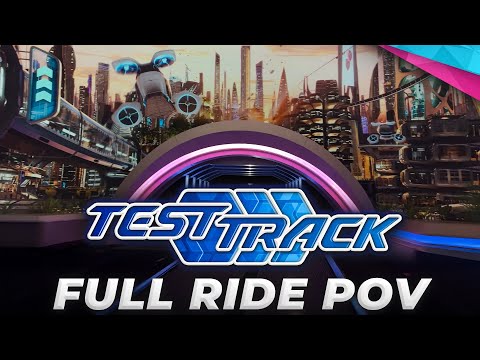 NEW TEST TRACK Full Ride-Through POV at Walt Disney World - DSNY Newscast