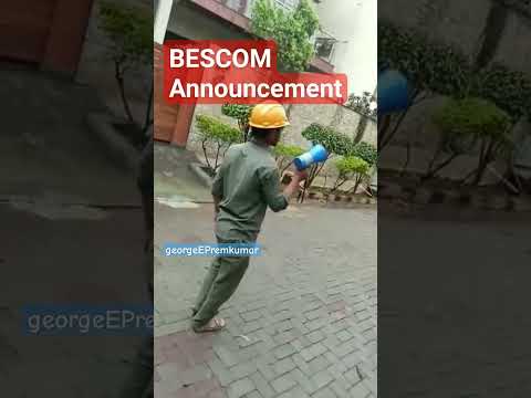 BESCOM Announcement 👍👍👍👍 Share Share Namma Bengaluru
