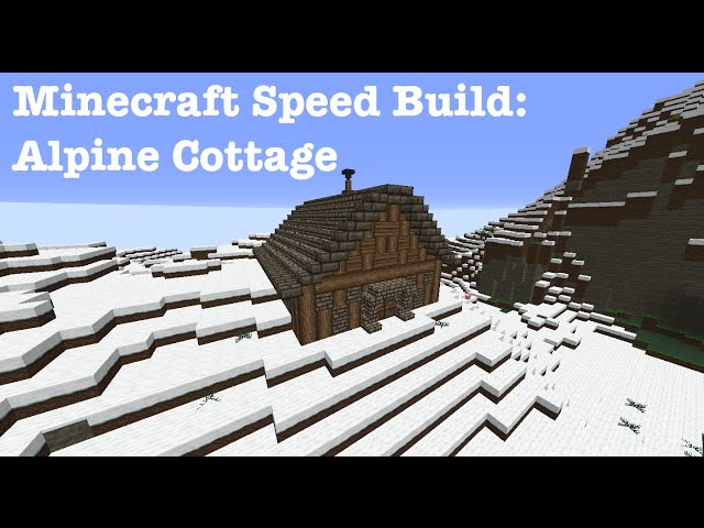 Alpine Cottage Minecraft Map