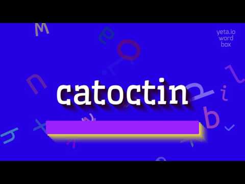 HOW TO PRONOUNCE CATOCTIN? #catoctin