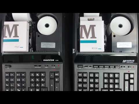Comparing the Monroe P51S and M33X ribbon cartridges