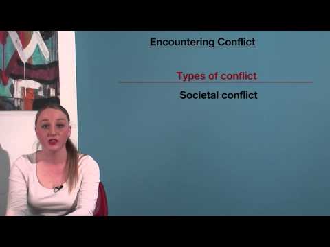 VCE English - Encountering Conflict