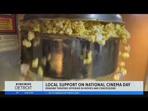 Michigan-based theater offering $4 movies for National Cinema Day