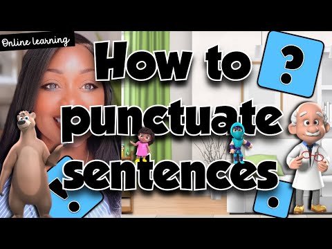 Punctuating Sentences || Diamond Education Hub || Key Stage 1
