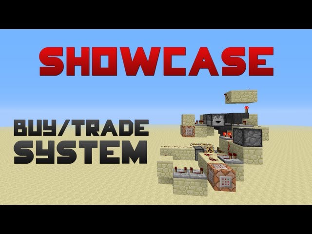 Buy/Trade System Minecraft Map