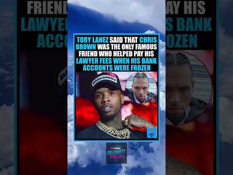 Tory Lanez Reveals Chris Brown Paid His Lawyer Fees!#support #shorts #chrisbrown #torylanez #lawyer