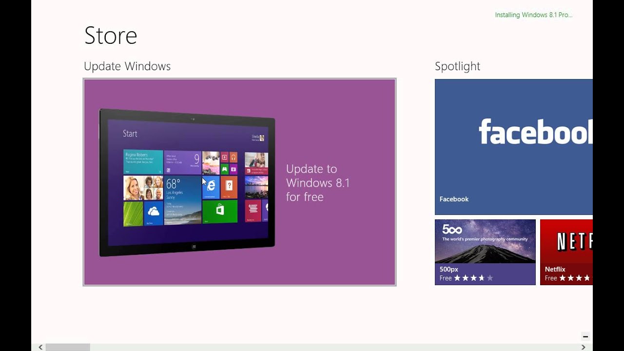 How to get Windows 8 1 Update