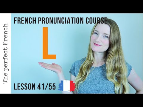 L in French | French pronunciation | Lesson 41