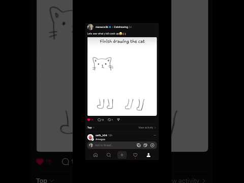 Some Interesting Cat Drawings😅😂 #cat #drawing #interesting #funny