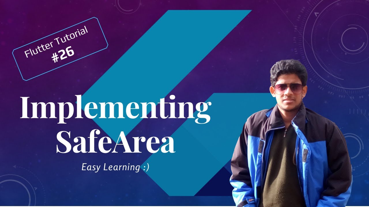 #26 Implementing SafeArea | Flutter Tutorials | Easy Learning #FlutterWidgets #MustafaTahir