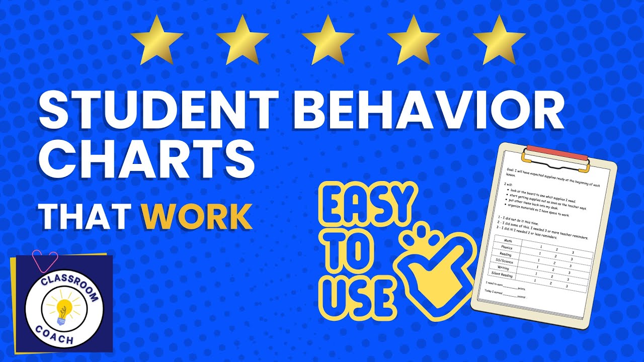 Behavior Charts | Classroom Coach