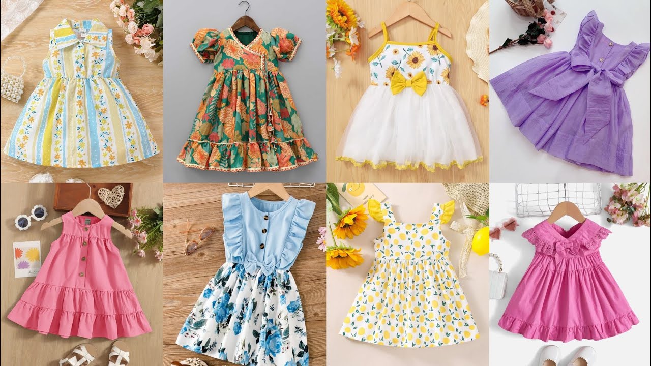 Summer Baby Frock Design 2025/Baby Girl dress design/Latest baby frock design/kids dress design 2025