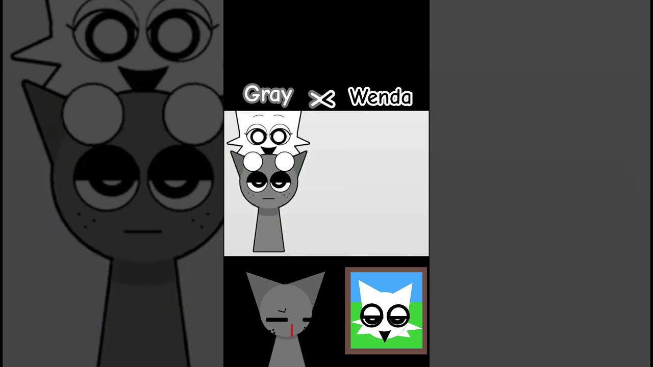 Gray and wenda #animation #sprunki #gray #wenda