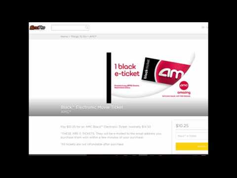 40% Off AMC Movie Tickets - Unlimited Usage - Never Expires