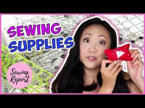 Sewing Supplies to Make Life Easier! ✂️ Must-Have Tools + Notions for Beginners | SEWING REPORT