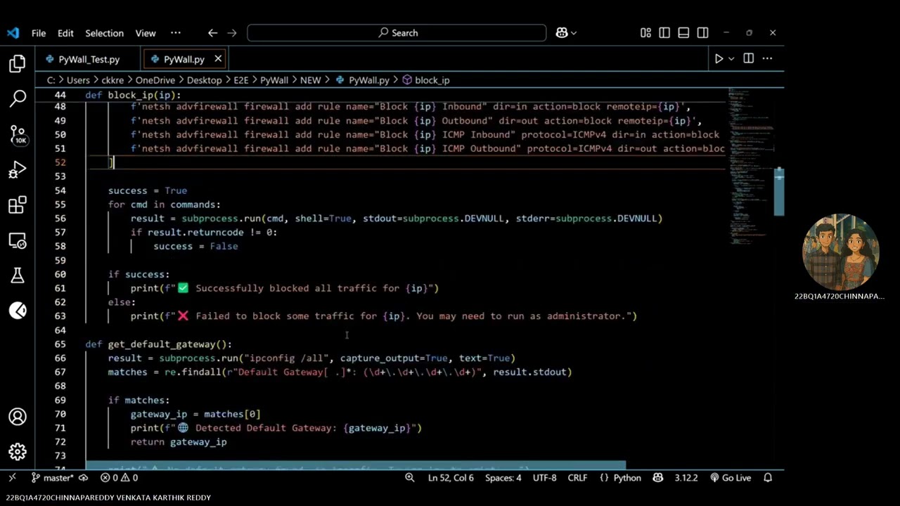 PyWall – A Lightweight Python Firewall #cybersecurity