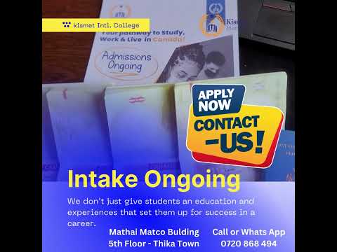 Caregiver Course in Kenya. Intake Ongoing - Kismet Intl. College