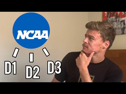 NCAA D1, D2, and D3 Explained! Full Comparison (Price, Size, Scholarships, Etc!)