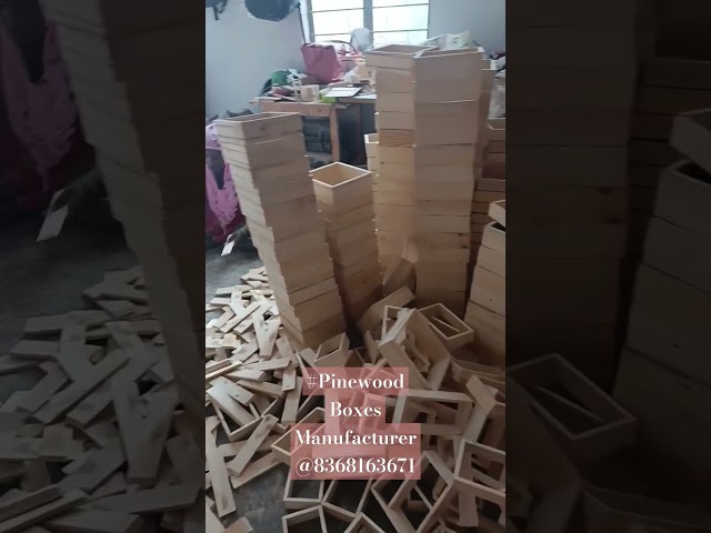 Pinewood Boxes - Vayu Art & Crafts Pinewood Gift Hamper Box Service ...