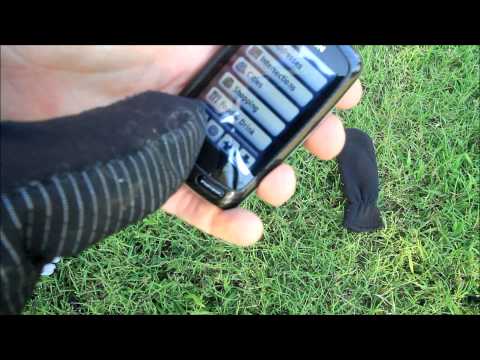 Edge 800 Winter Glove Touch Screen Test