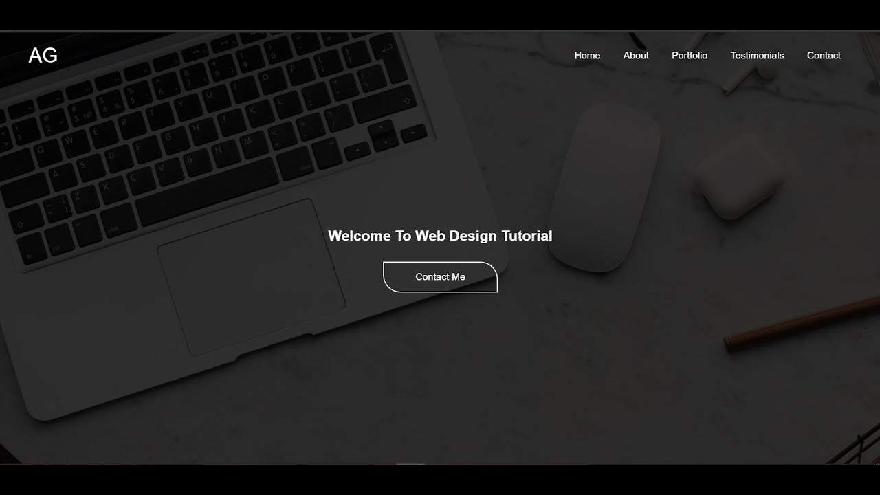 Water Effect With JQuery Plugin And Sticky NavBar with JavaScript