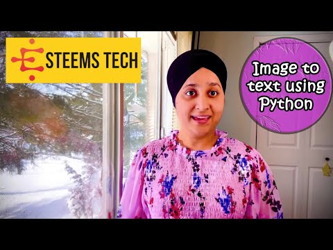 A 4 line code of Image to Text Conversion with Python