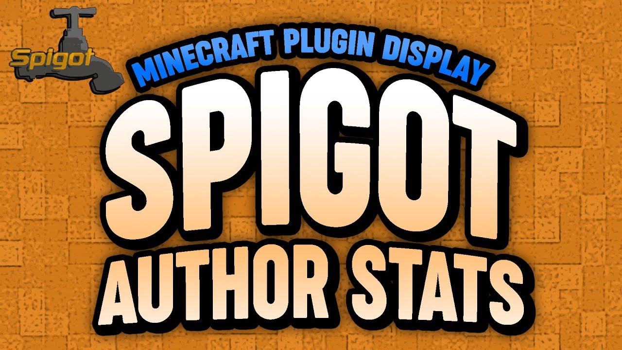 Minecraft Plugin Display: Spigot Author Stats
