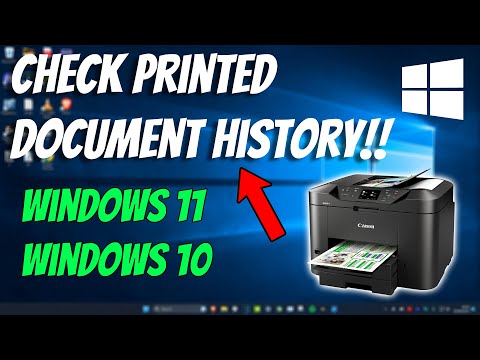 How To Check Printed Document History in Windows