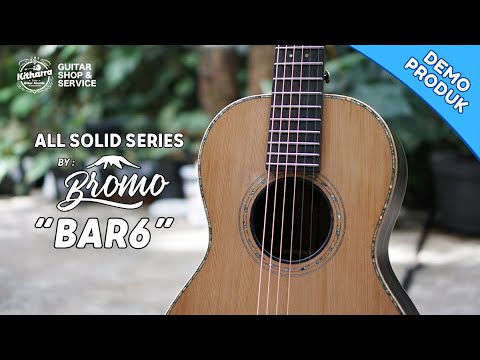 Bromo Bar 6- All Solid Parlor (K&K Pure Mini Pickup with | Reverb