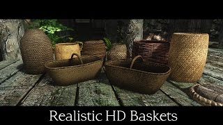 Skyrim Retexture Realistic HD Baskets at Skyrim Nexus - Mods and Community